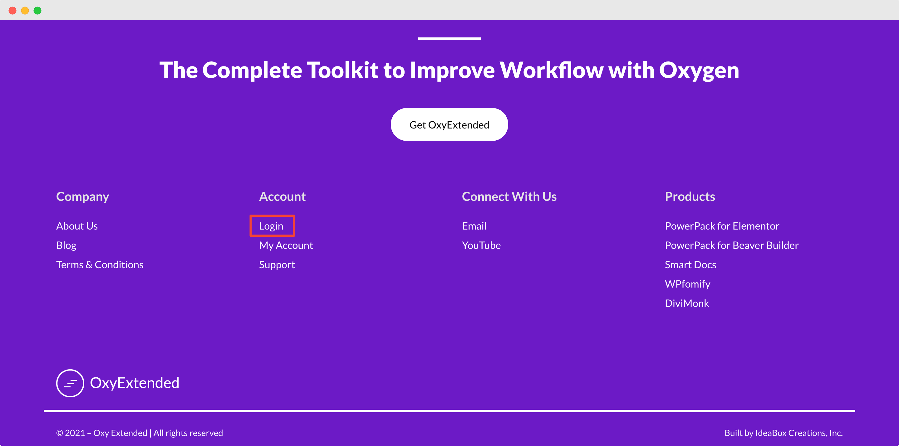 Install OxyExtended Plugin - Oxy Extended