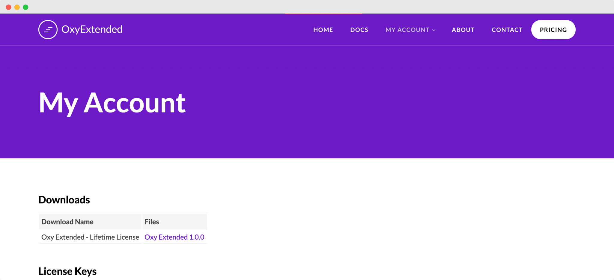 Download the Latest Version of OxyExtended - Oxy Extended