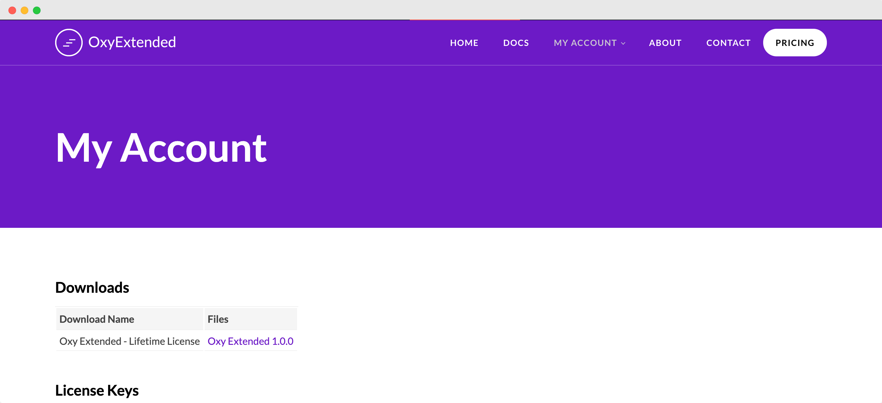 Download the Latest Version of OxyExtended - Oxy Extended